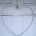 Single Heart Wire Form - Etsy