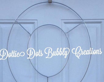 Angel Wings Wire Wreath Form - Etsy