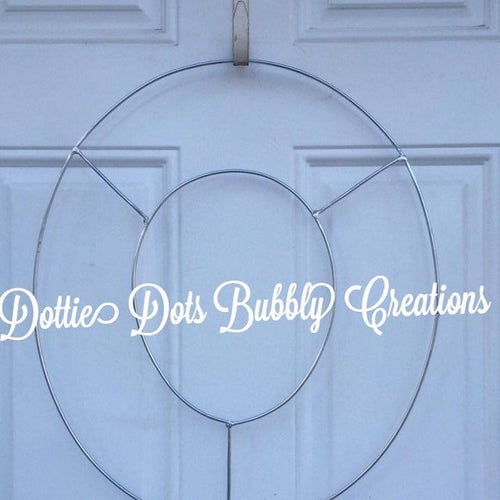 Santa Claus Wire Form Wreath - Etsy