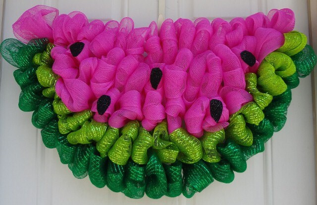 Watermelon Wire Form Wreath Base | Etsy