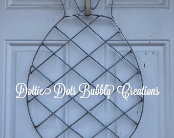 Angel Wings Wire Wreath Form - Etsy