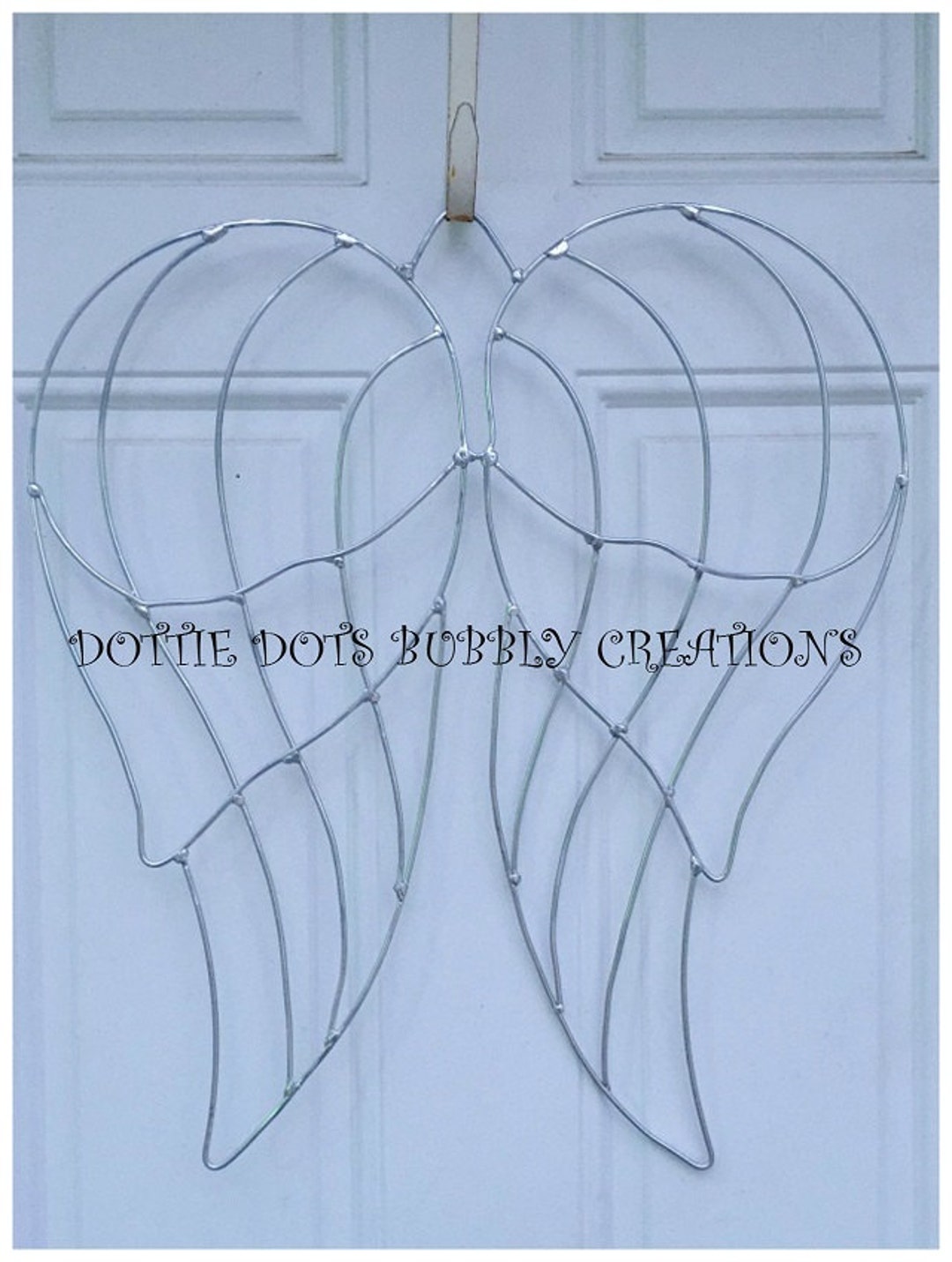 Angel Wings Wire Wreath Form - Etsy