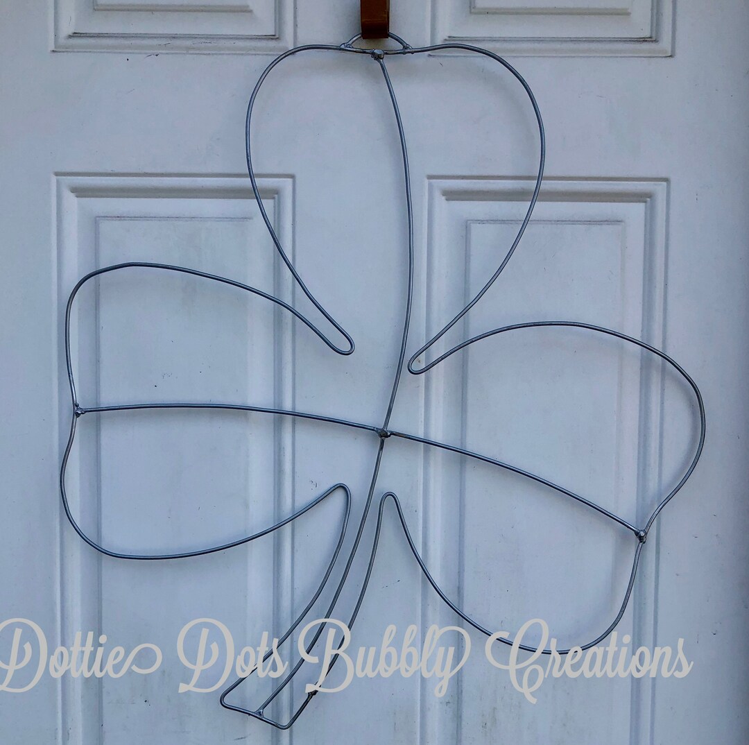 3 Leaf Clover Wire Forn - Etsy