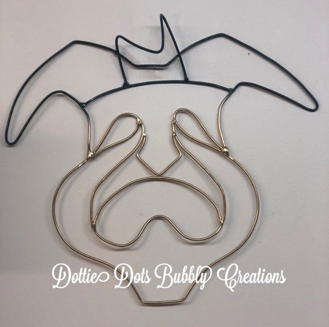 Mardi Gras Jester Wire Form, DIY Mask Decor (20"x17") - Etsy