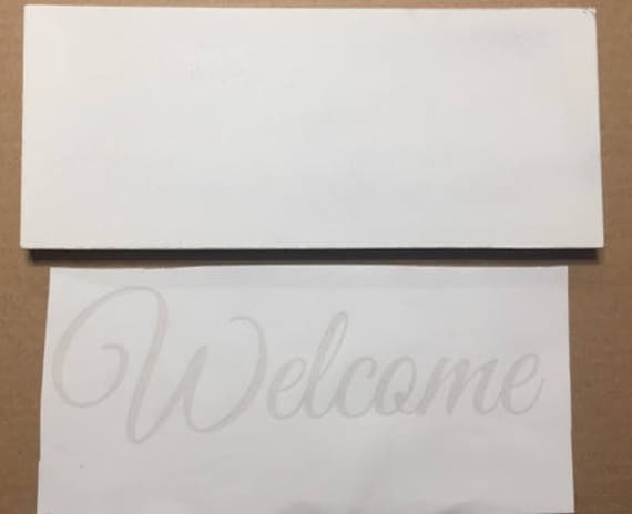 DIY Wooden Welcome Sign Kit Welcome Sign Signs Wood Signs - Etsy