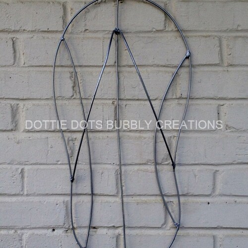 Oval Flat Wire Wreath Form | Etsy