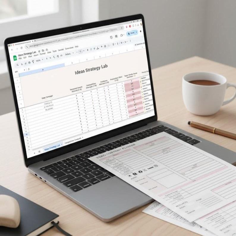Video ROI Calculator | Editing and Production Planner Bundle, Youtube ...