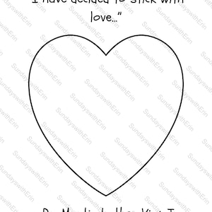 MLK Love Mosaic Craft | Printable Heart Activity (PDF + PNG) - Etsy