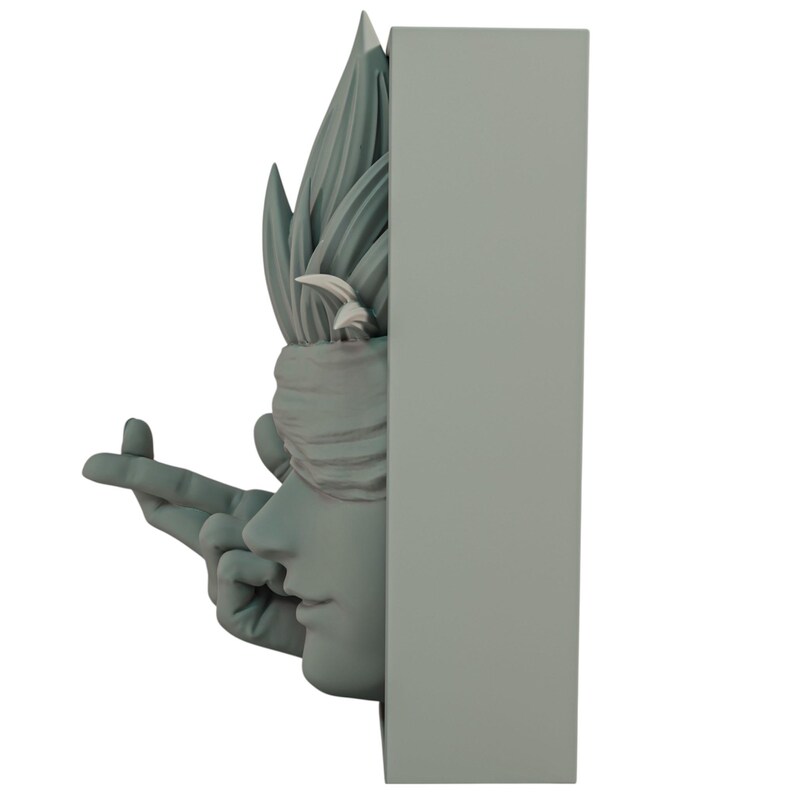 Satoru Gojo Manga Nook Gray 3D Printed Jujutsu Kaisen Diorama Bookshelf ...
