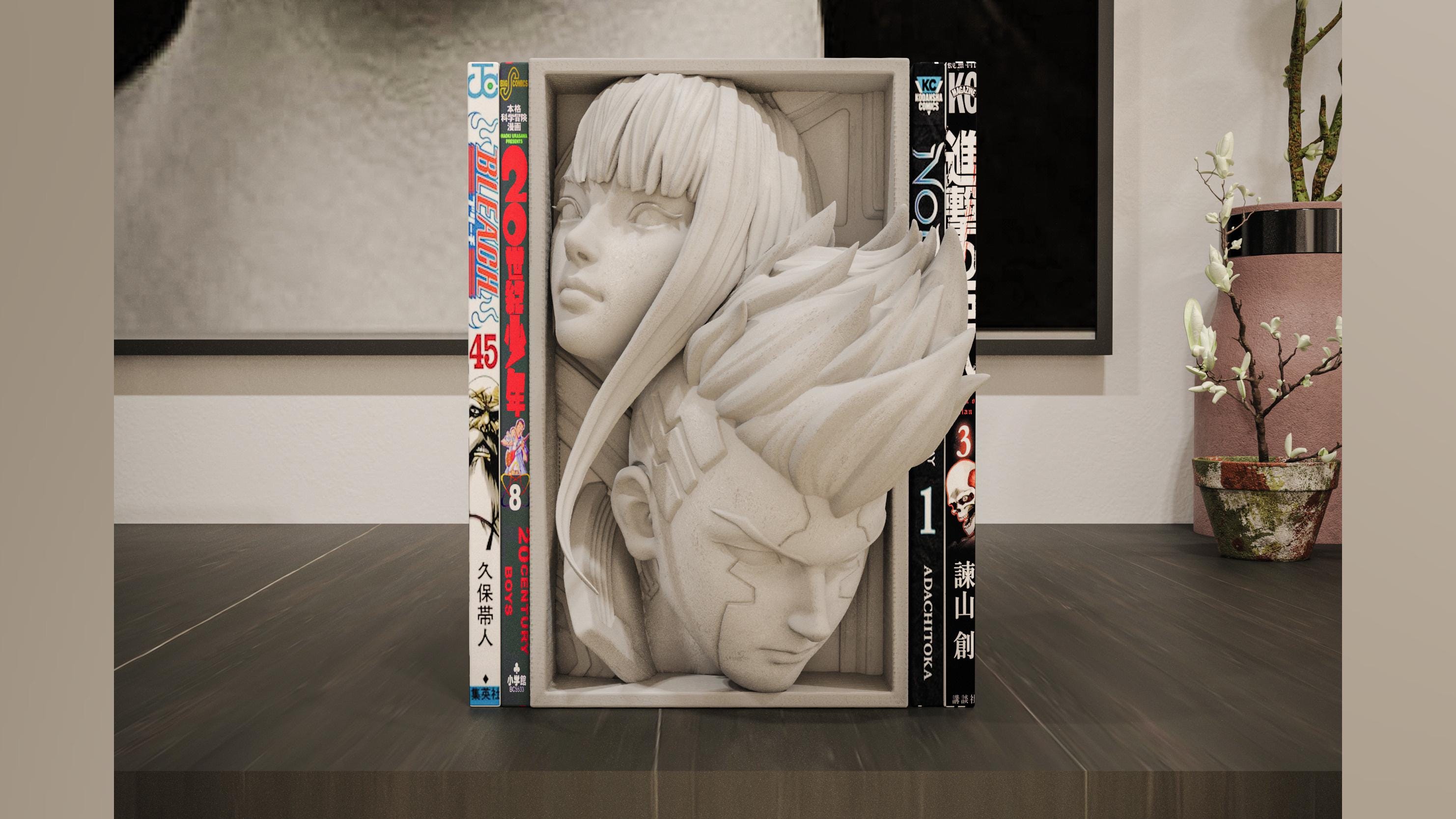 David Et Lucy Cyberpunk Edgerunners Book Nook – Diorama 3D Pour ...