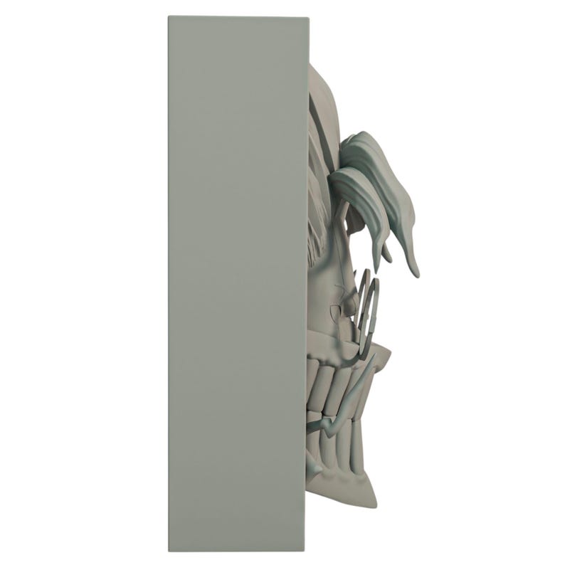 Okarun Manga Nook Gray PLA 3D Printed Dandadan Diorama Bookshelf Insert ...