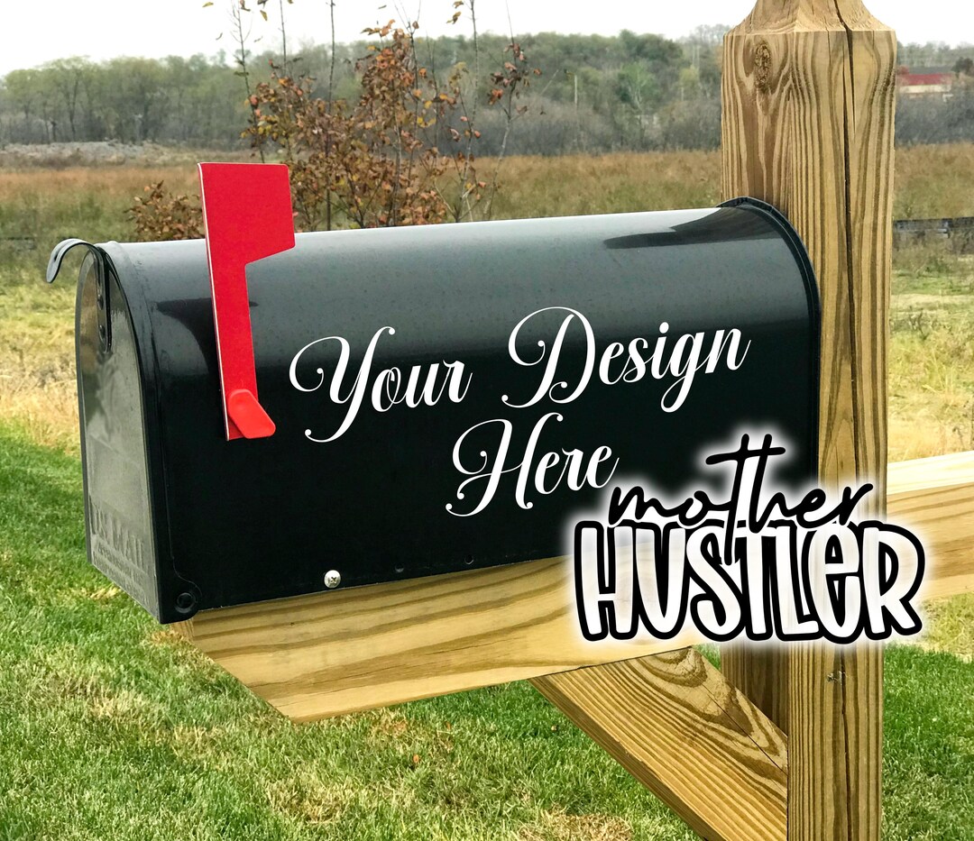 Custom Mailbox Decal - Etsy