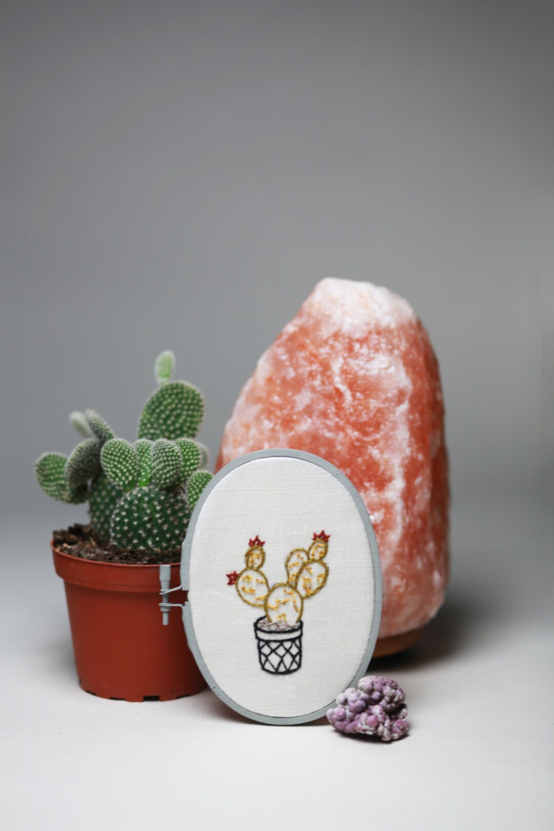 Cactus Handmade Embroidery Wall Art Decor - Etsy