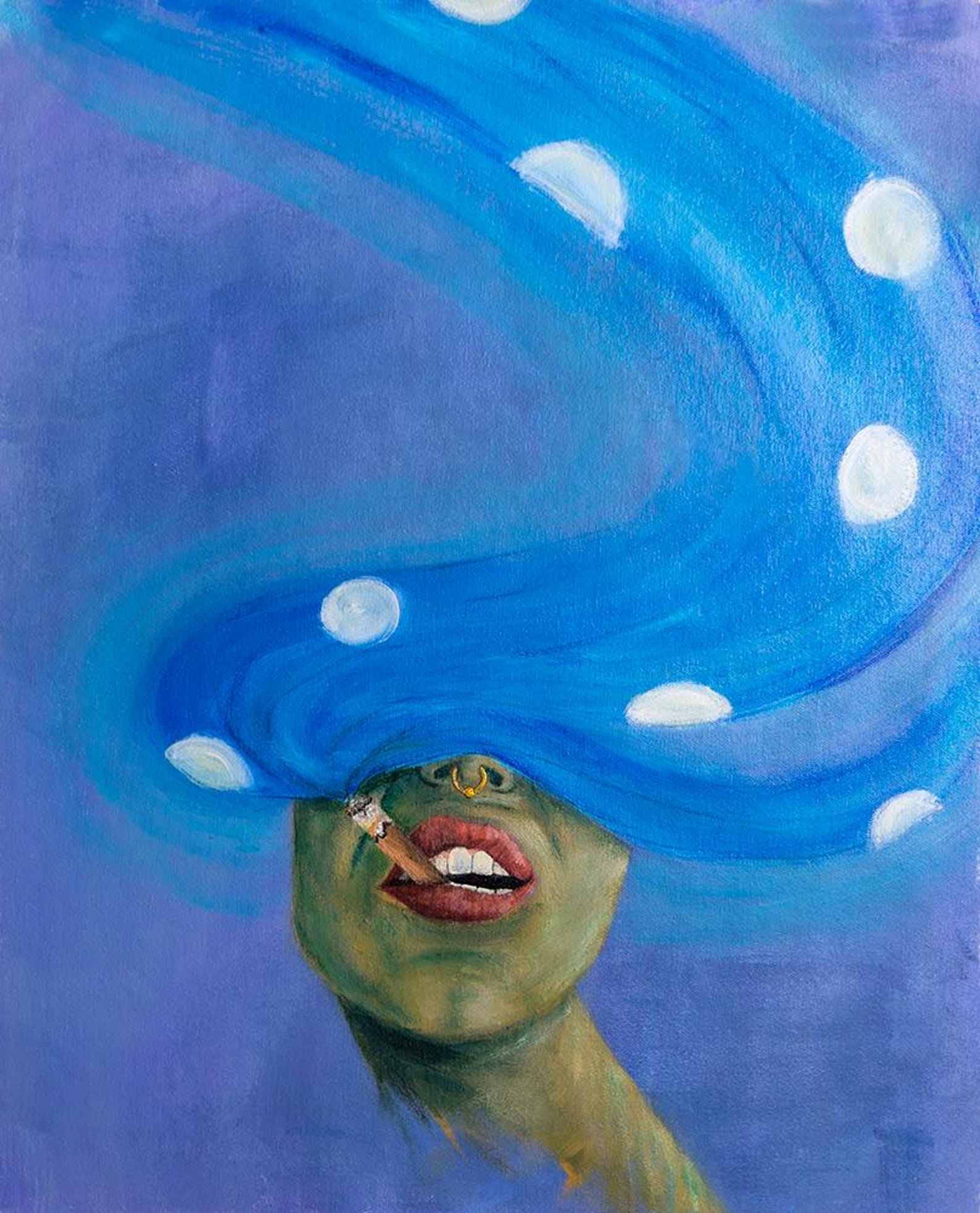 Original Art Acrylic Painting "ghost Sweat" - Etsy