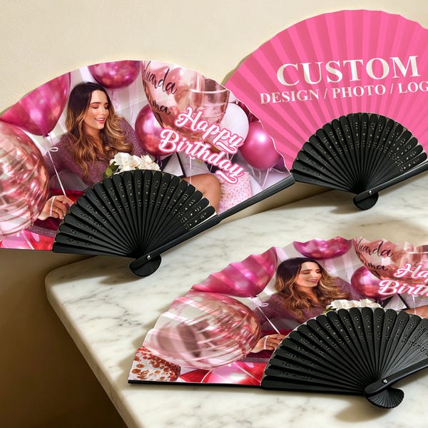 Personalized Fans Bulk - Etsy