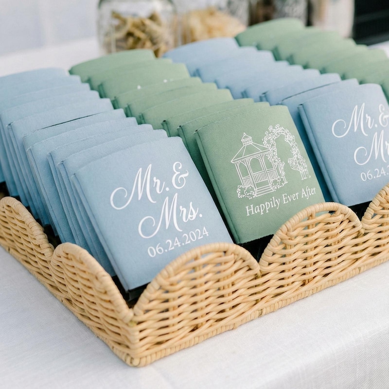 Wedding Logo for Coozies - Etsy UK