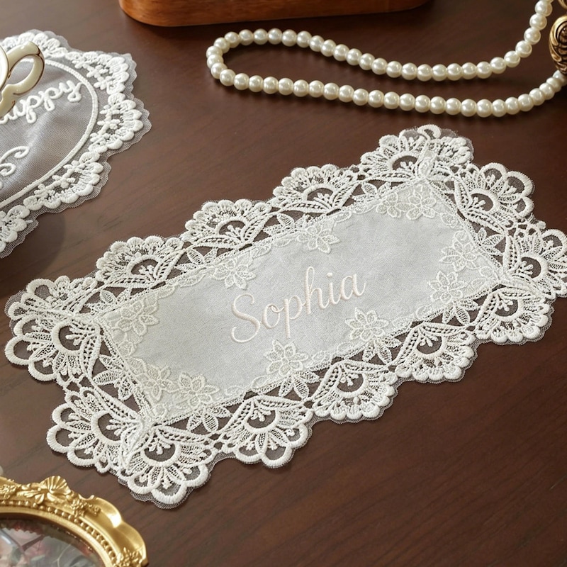 Lace Placemat Vintage - Etsy