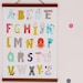 Happy Alphabet Poster, Nursery Art, Kids Room, Wall Art, Illustration ...