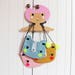 Linen Bear Bag Blue Kids Purse - Etsy