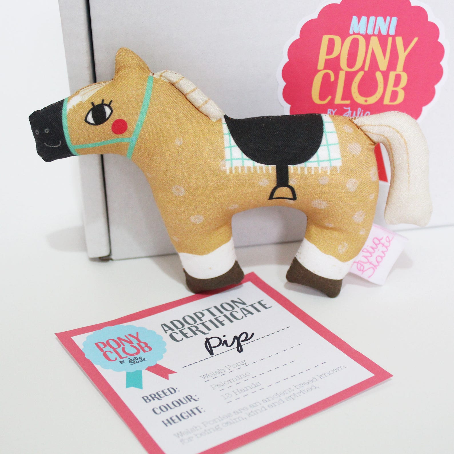 Pony Club Mini Horse Pony Soft Toy Gift Box - Etsy