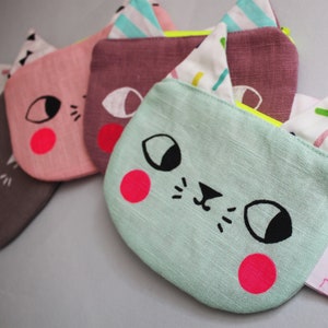 Cat Coin Purse - Etsy