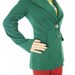 Original 1970s Trevira Tailored Fit and Flare Racing Green Blazer ...