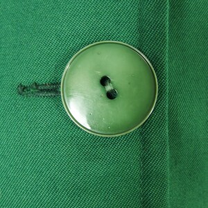 Original 1970s Trevira Tailored Fit and Flare Racing Green Blazer ...