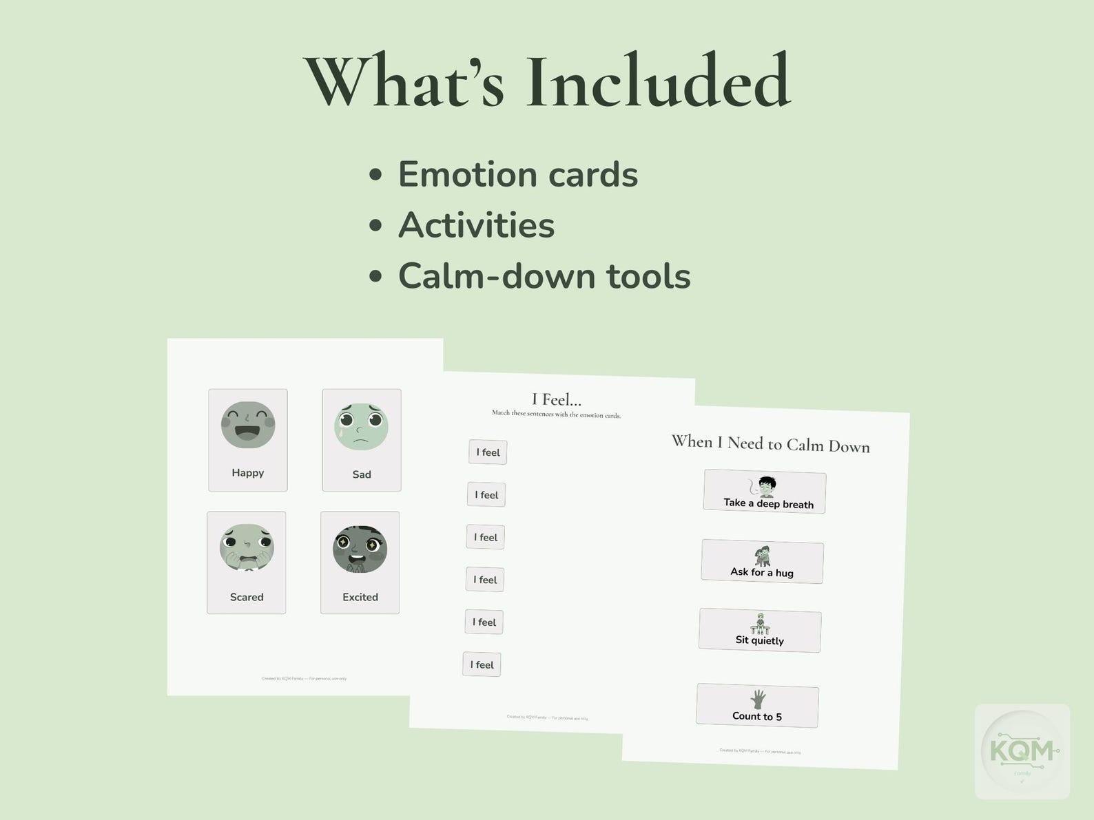 Toddler and Preschool Emotion and Feelings Visual Pack (ages 2–6) - Etsy