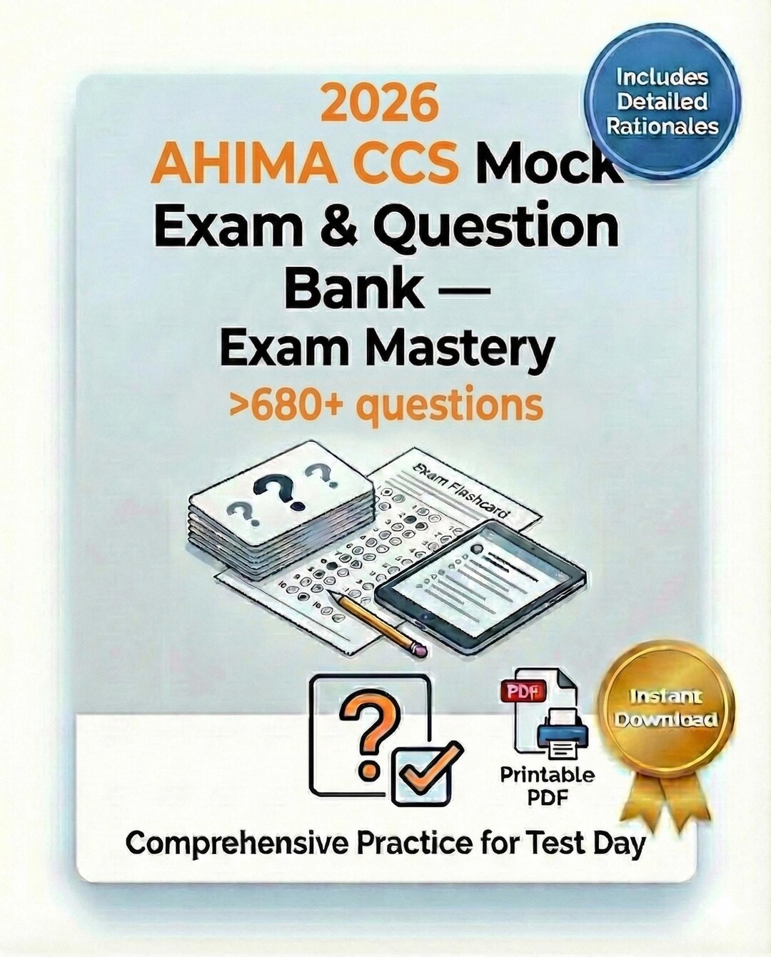 Préparation à l'examen AHIMA CCS 2026 | Plus de 680 questions pratiques ...