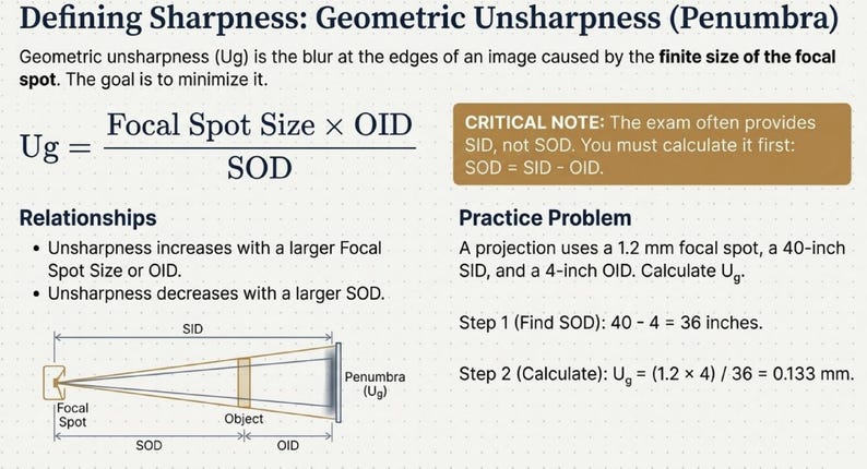 2025-2026 ARRT Radiography Physics Formulas & Equations | Rad Tech Math ...