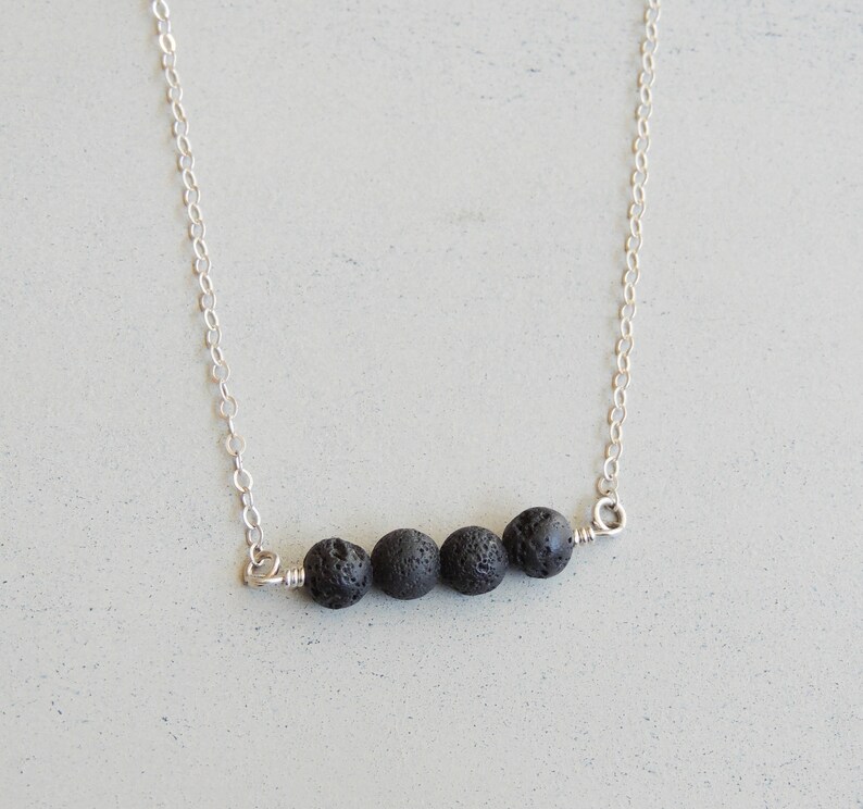 Lava Essential Oil Necklace Aromatherapy Diffuser Necklace - Etsy