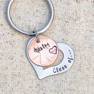 High School Graduation Gift for Her, Graduate Keychain, Class of 2020 ...