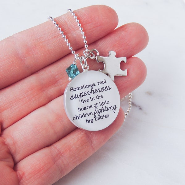 Autism Necklace - Etsy