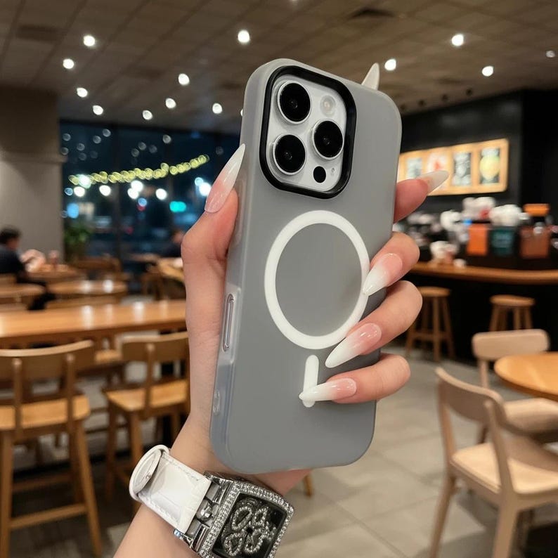 Luxury Candy Color Magnetic Case for iPhone 12–17 Series - Etsy