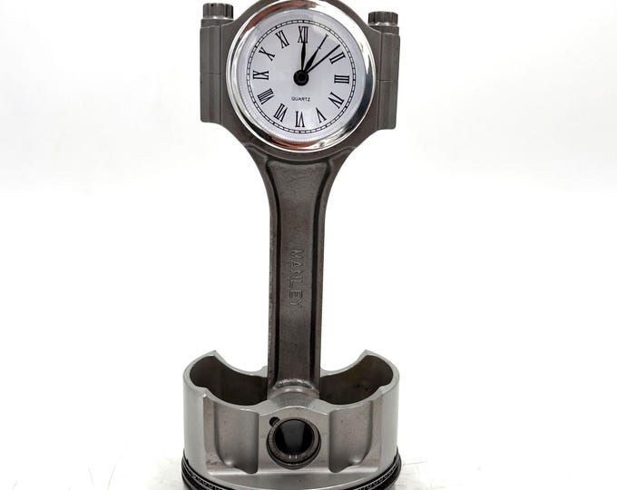 Piston Clock / Real Car Engine Parts / Piston Trinket / Personalized ...