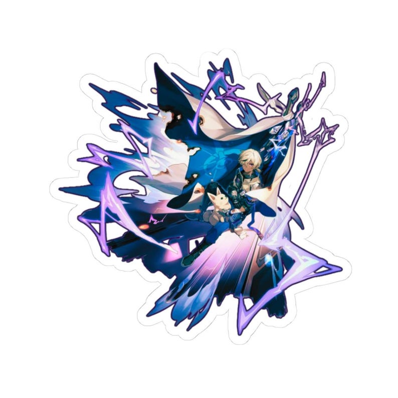 Honkai: Star Rail Arlan Splash Art Sticker - Etsy