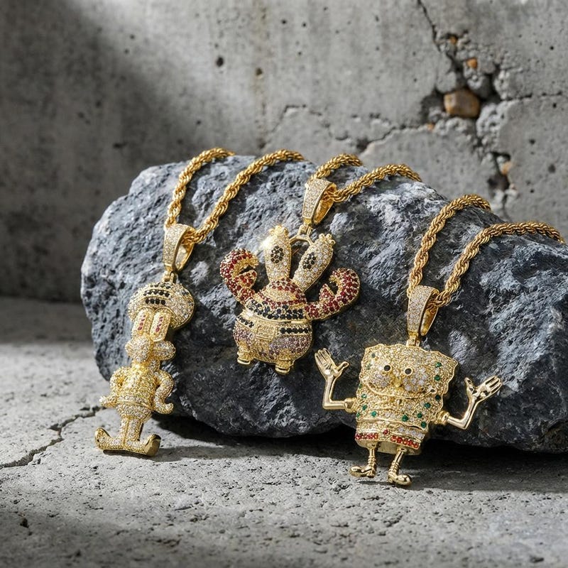 Anime Character Pendant - Etsy