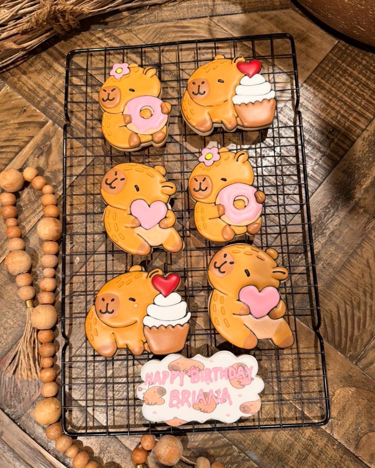 Capybara Sugar Cookies | Cute Kawaii Animal Cookies | - Etsy