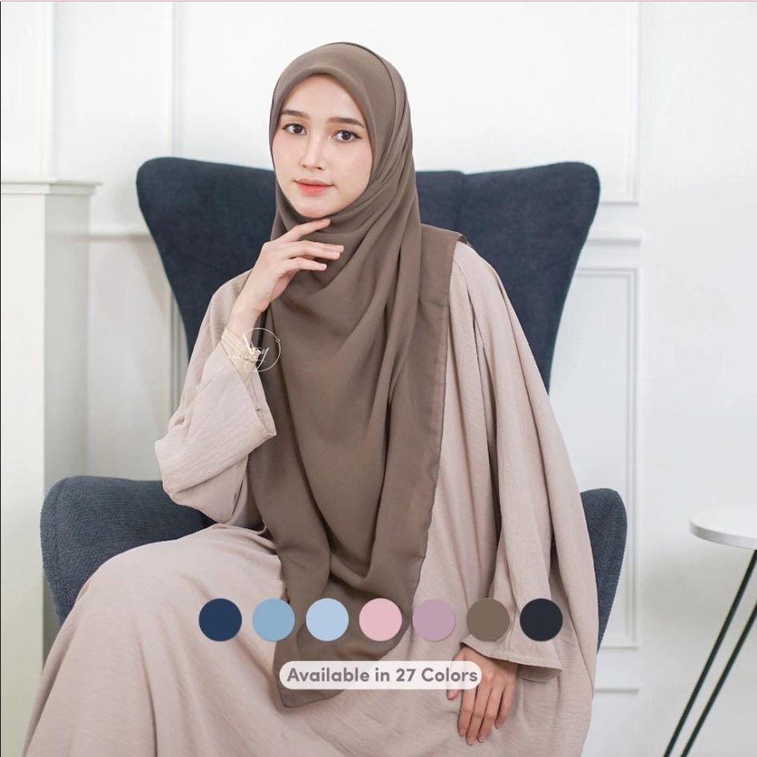 Plain Square Syar'i - Etsy