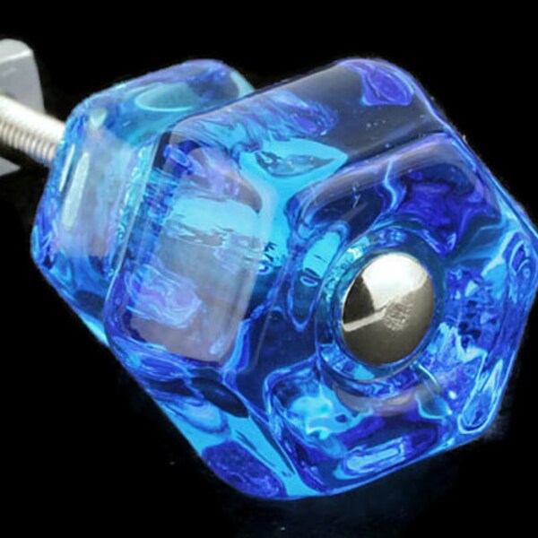 Depression Glass Cabinet Knobs - Etsy
