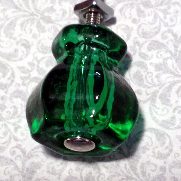 Antique Glass Drawer Knobs Etsy
