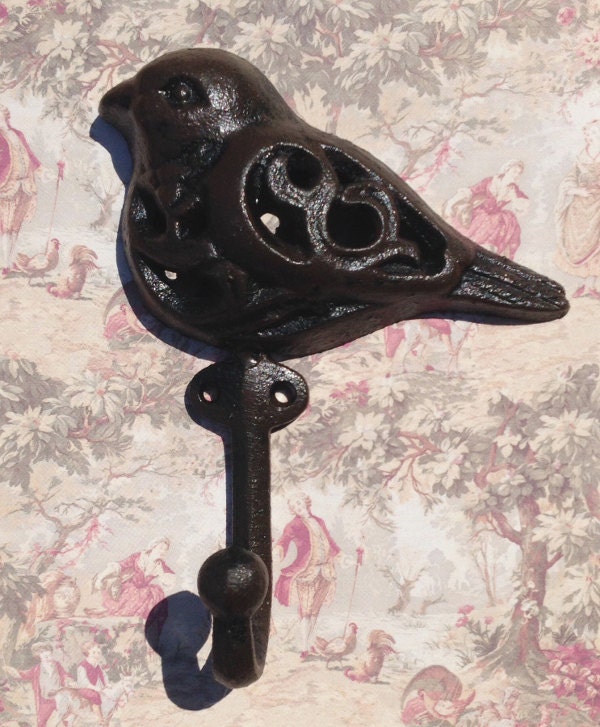 Bird Hook Iron Wall Hook Coat Hanger Coat Hook Towel | Etsy