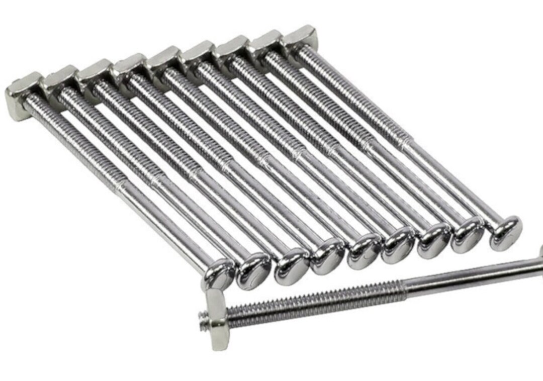 14- 3 " Screws for Depression Era Glass Knobs and Pulls, Nut and Bolt ...