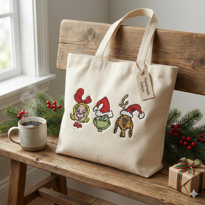 Christmas Cartoon Cindy, Grinch and Max Embroidery Design Set – Funny ...