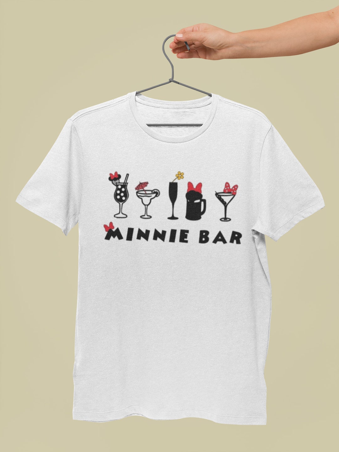 Custom Disney's Minnie Inspired "minnie Bar" - Etsy