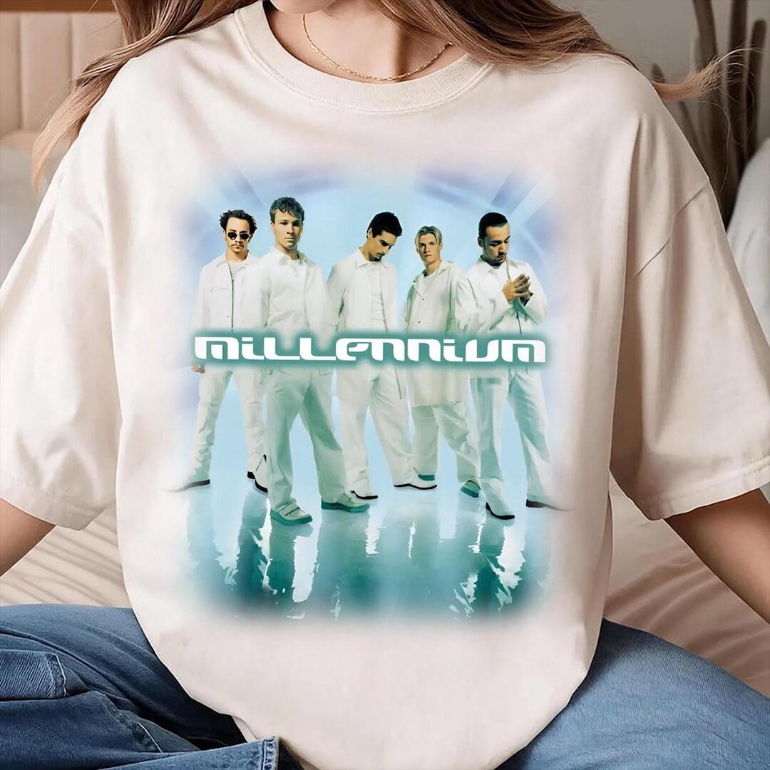 Comfort Colors Backstreet Boys Millennium Tour White T-shirt ...