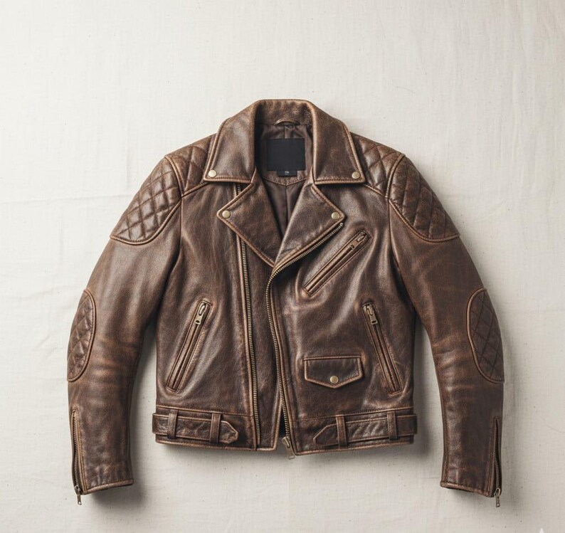 Men's Brown Sheepskin Leather Jacket - B2 Bomber Style Jacket - Etsy