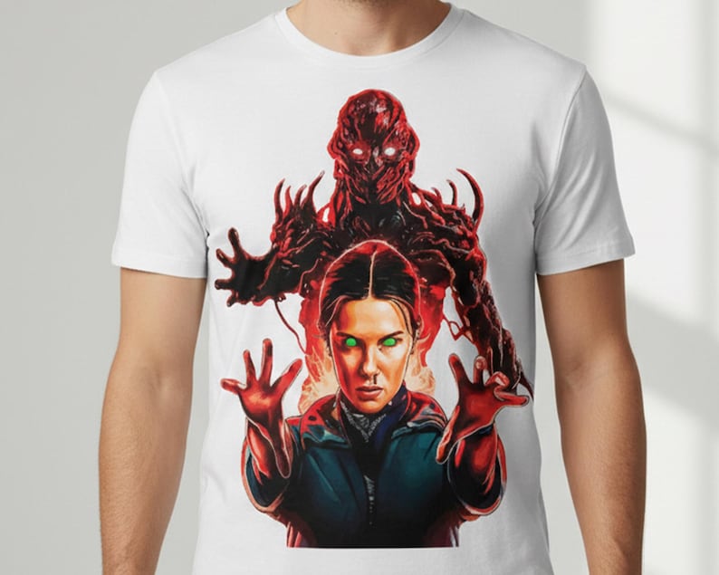 UPSIDE DOWN RIDE Retro Stranger Vibes Hawkins 1983 Indiana Demogorgon ...