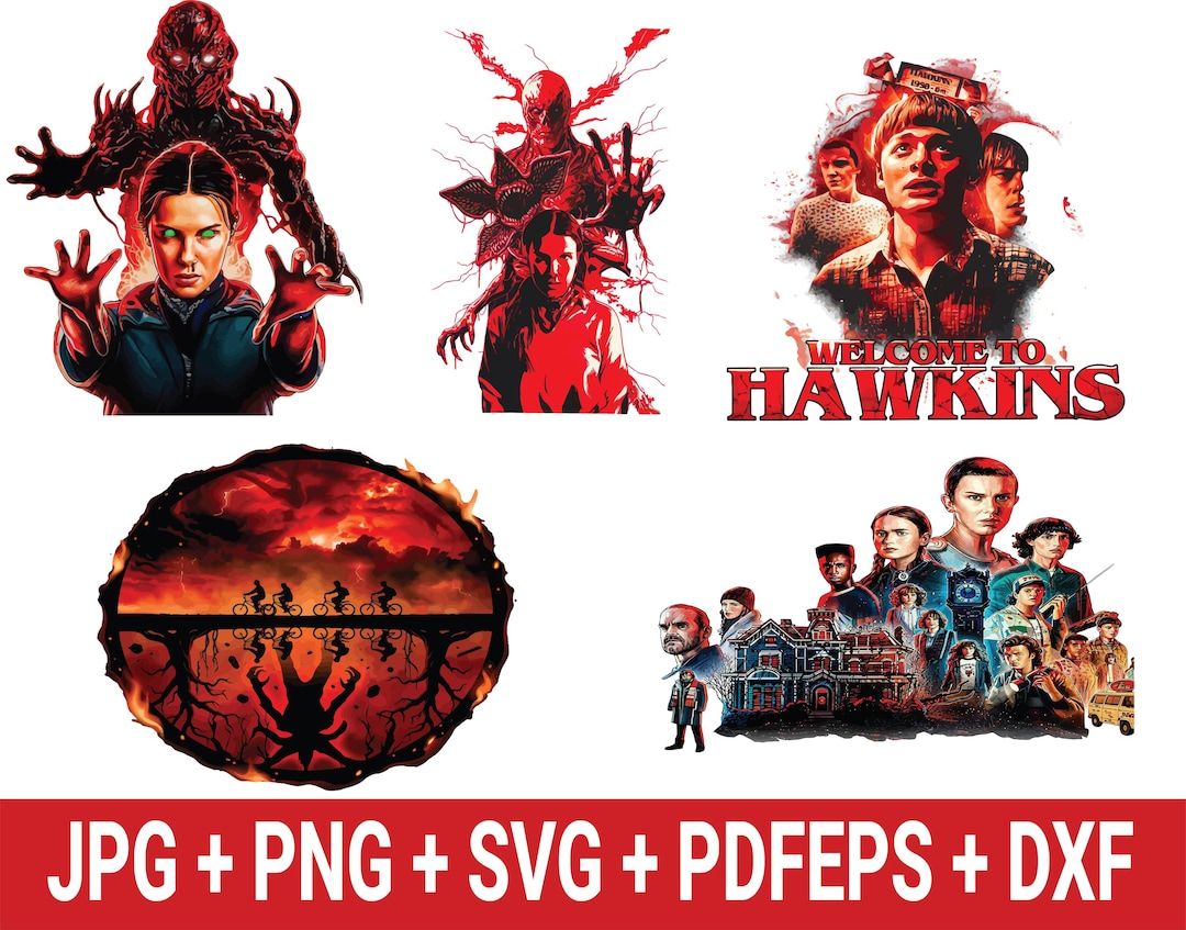 UPSIDE DOWN RIDE Retro Stranger Vibes Hawkins 1983 Indiana Demogorgon ...