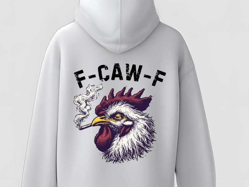 Trendy Funny F-caw-f Chicken Bundle PNG Funny Screaming Chicken PNG ...